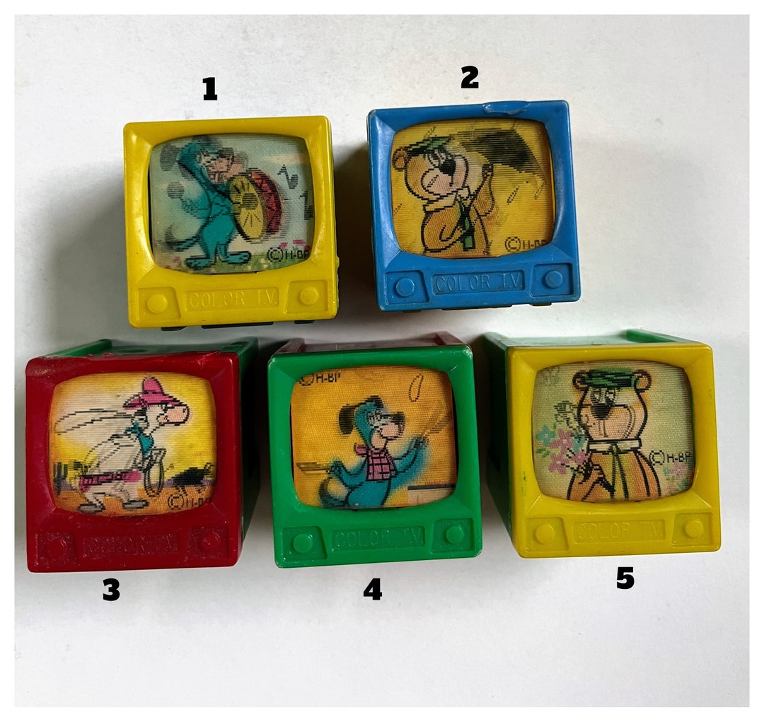 CHOICE of Vintage Kohner Vari Vue Wiggle TV Lenticular Toys, Retro, Flicker, Television ...