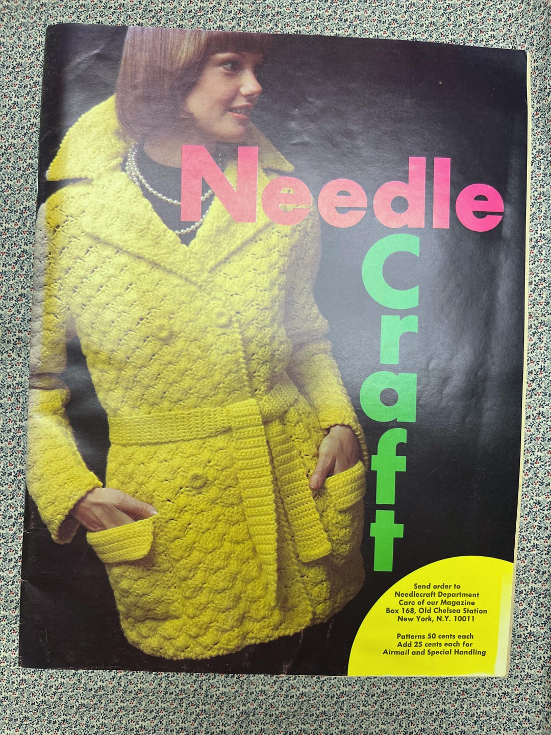 1970s Needle Craft Catalog, Knitting, Crochet, Embroidery, Needlework ...