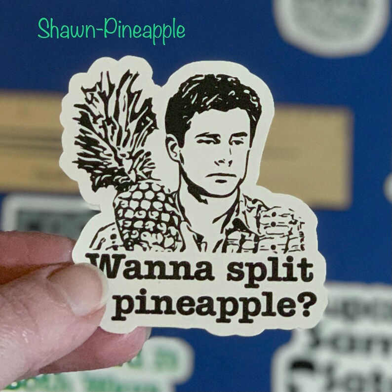 Psych Inspired Die-cut Vinyl Stickers Psych Diecut Sticker - Etsy