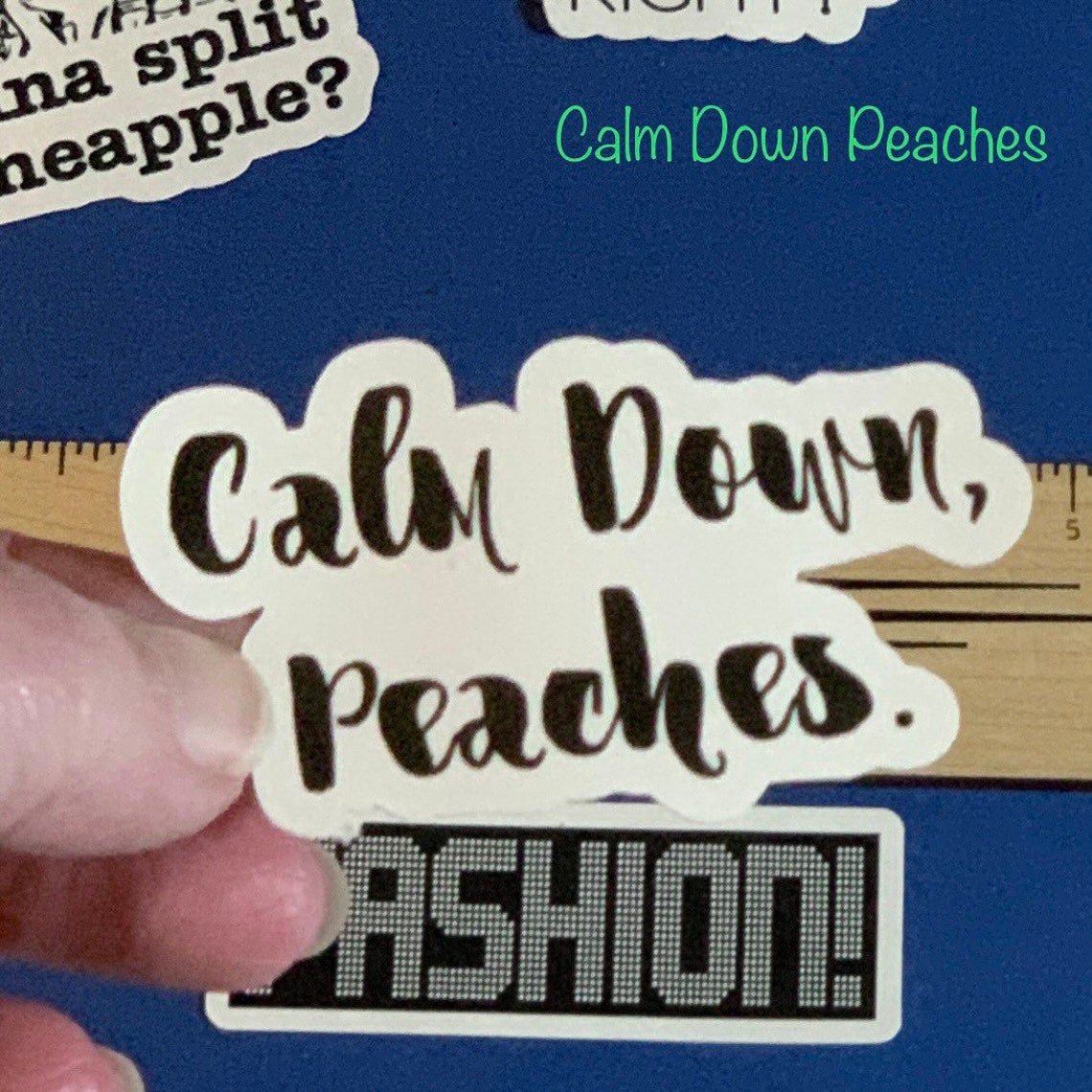 Psych Inspired Die-cut Vinyl Stickers Psych Diecut Sticker - Etsy