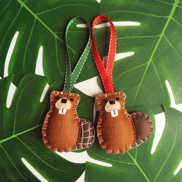 Beaver Ornament - Etsy