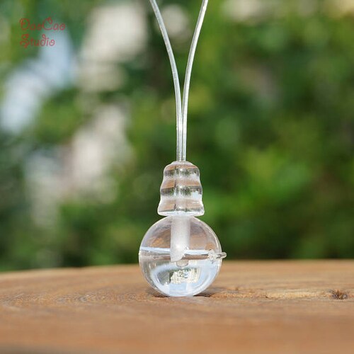 1pcs White Crystal Guru Bead Gem Stone Guru Beads for Mala - Etsy