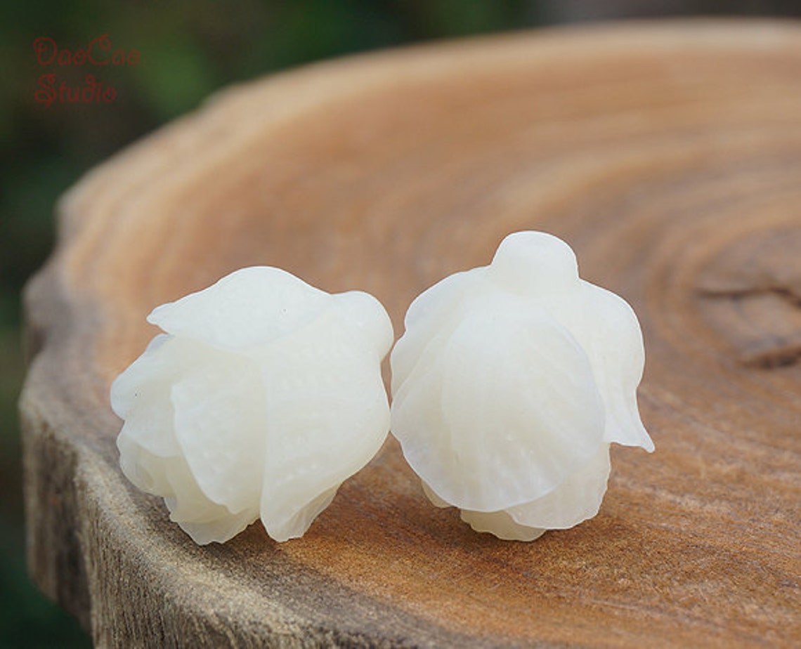 Natural Bodhi Seed Bead 1pcs Bodhi Beads Carved Rose | Etsy