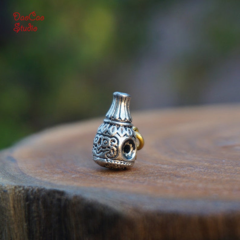 10mm Tibetan Silver Guru Beads Carved Chinese Beast Ring - Etsy