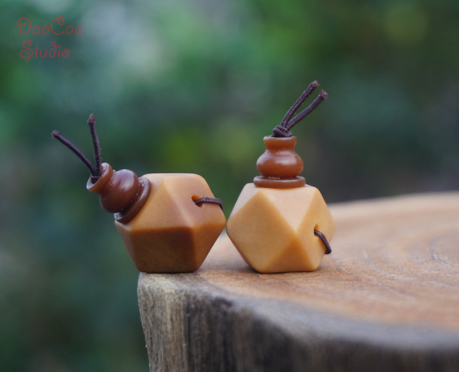 Natural Bodhi Seed Bead 1pcs Bodhi Beads Carved Polyhedron | Etsy