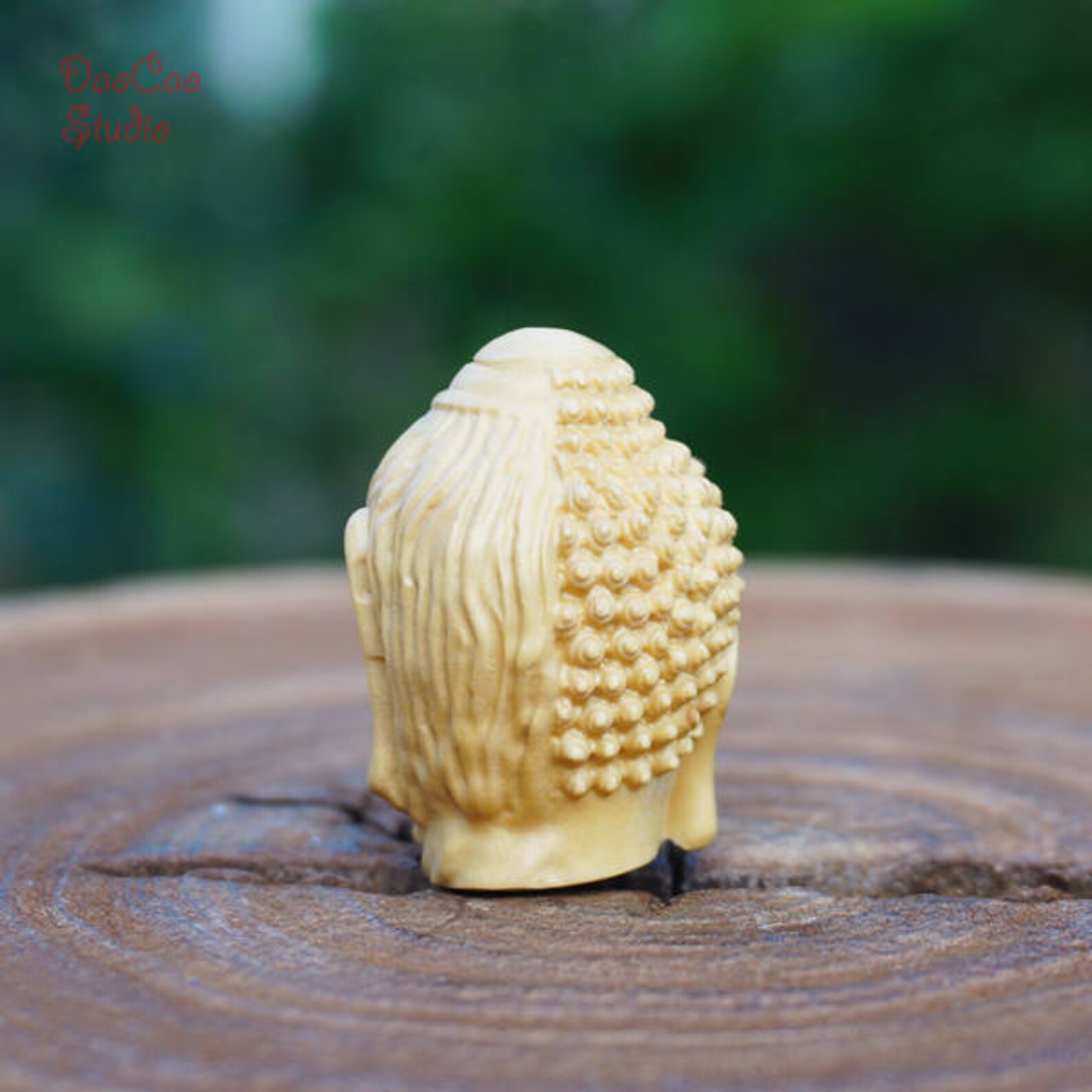 Natural Wood Bead God to Devil but in an Idea Buddha Guru | Etsy