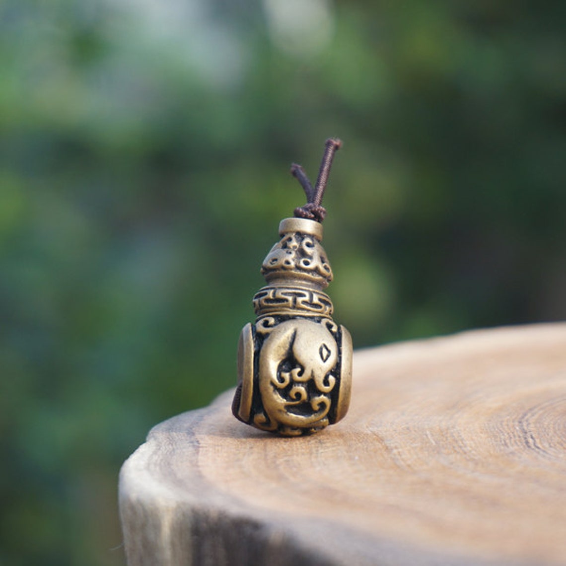 1set Bronze Guru Bead Carved Ancient Dragon Brass Guru Beads | Etsy