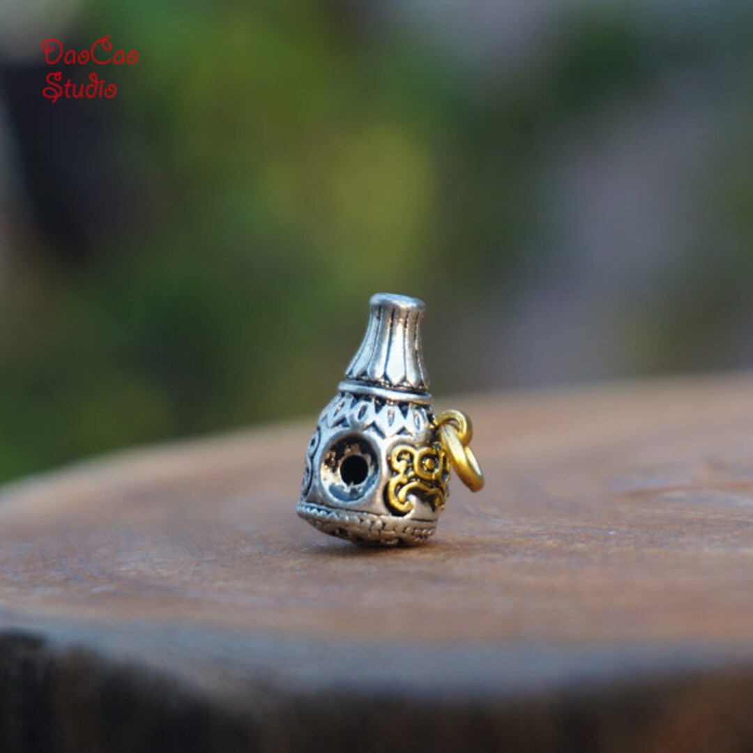 10mm Tibetan Silver Guru Beads , Carved Chinese Beast Ring , Nepal ...