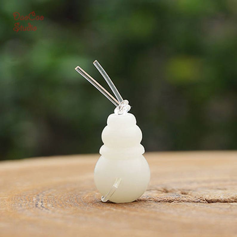 Natural Bodhi Seed Guru Beads 2pcs White Jade Bodhi Guru - Etsy