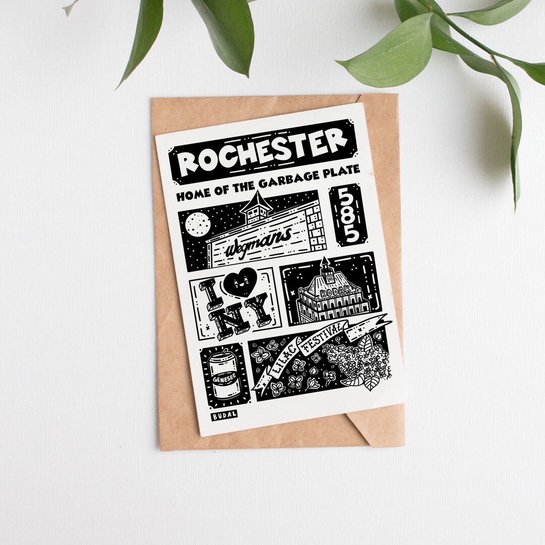 Rochester New York Postcard, 6x4 Postcard of Rochester NY, Wegmans ...