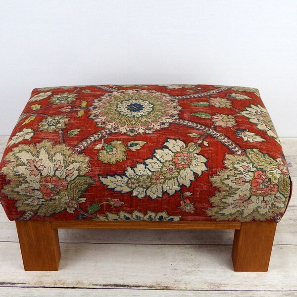 Upholstered Stool - Etsy
