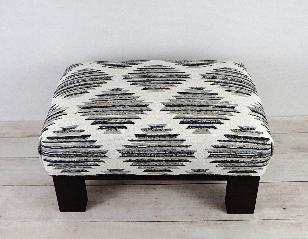 Western Ottoman Boho Pouf Ottoman Southwestern Ottoman - Etsy