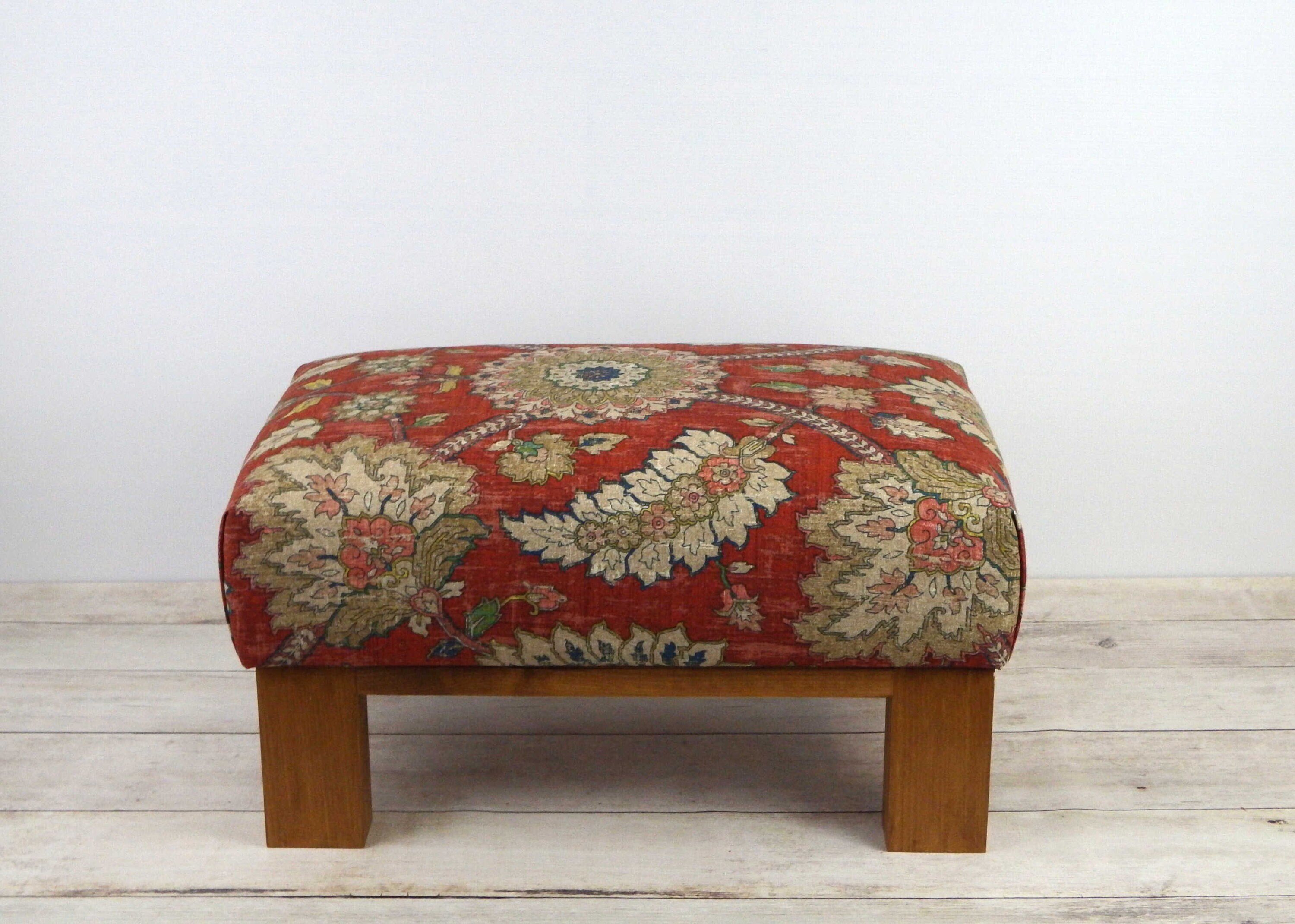 Red Foot Stools - Etsy