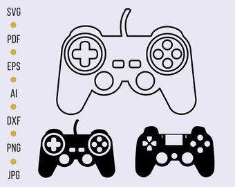 Ps4 controller svg | Etsy