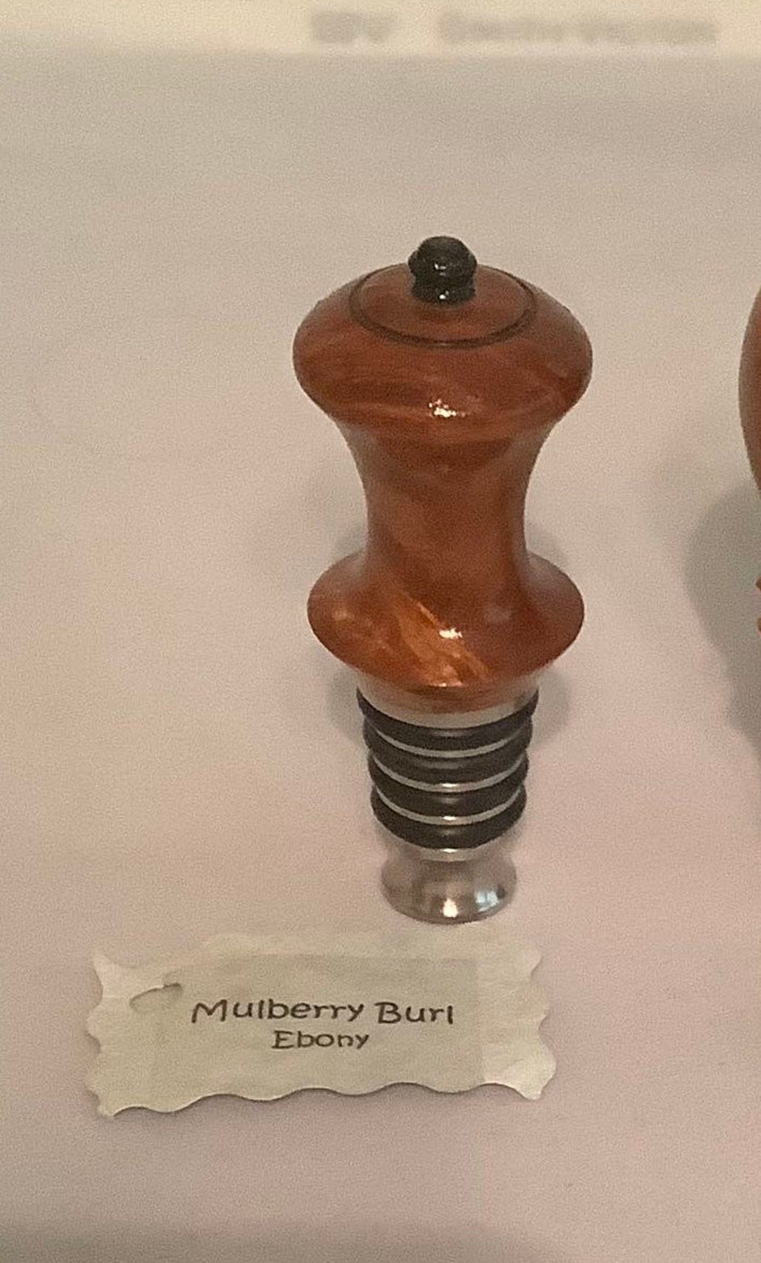 Hand-turned Mulberry Bottle Stoppers - Etsy