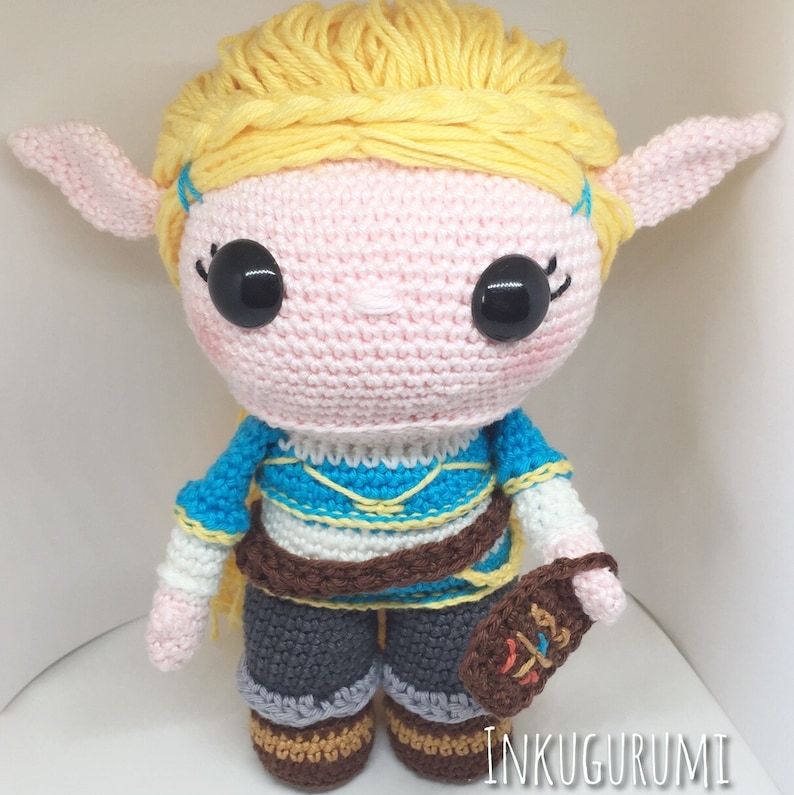 Princess Zelda BOTW Crochet Pattern English/dutch - Etsy