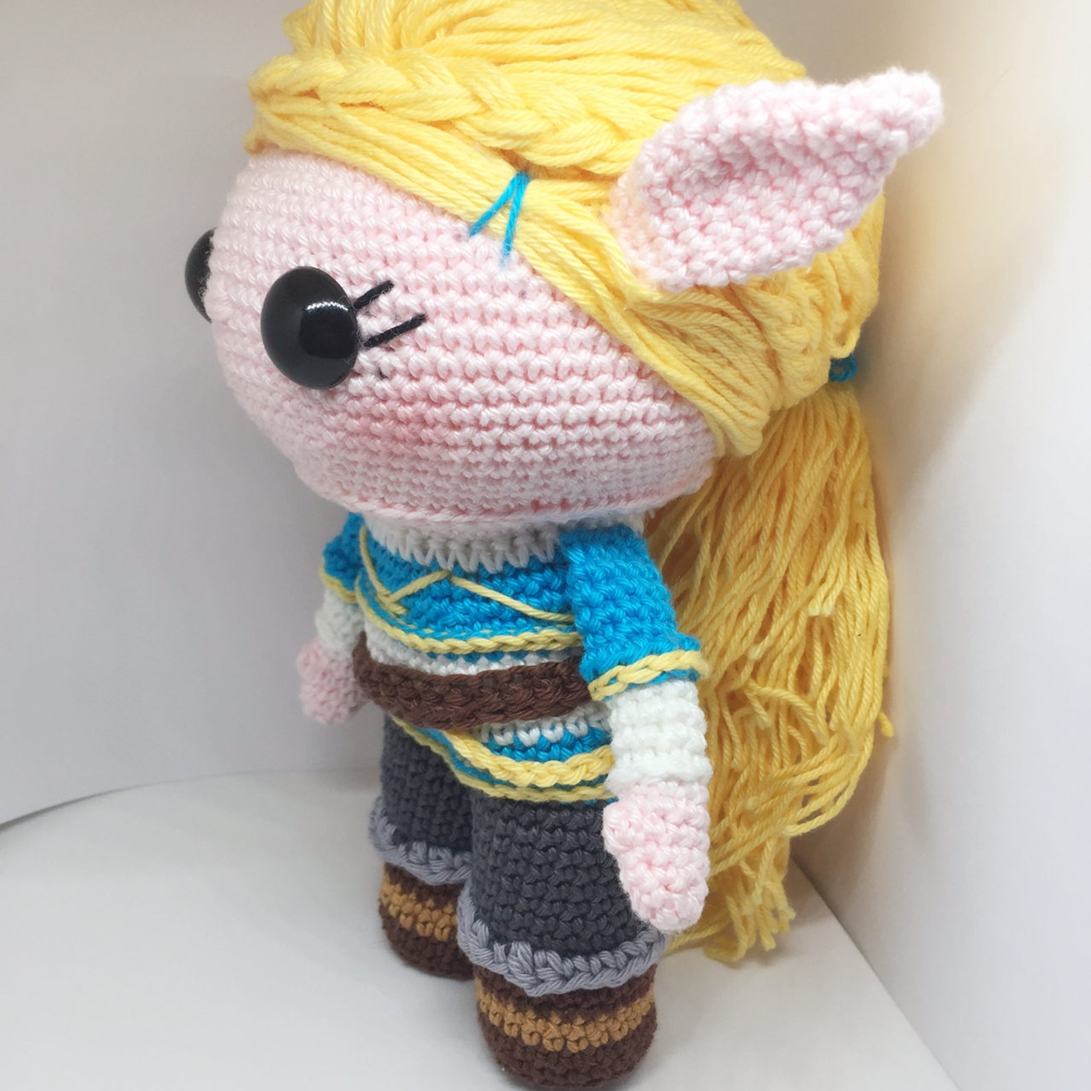 Princess Zelda BOTW Crochet Pattern English/dutch - Etsy