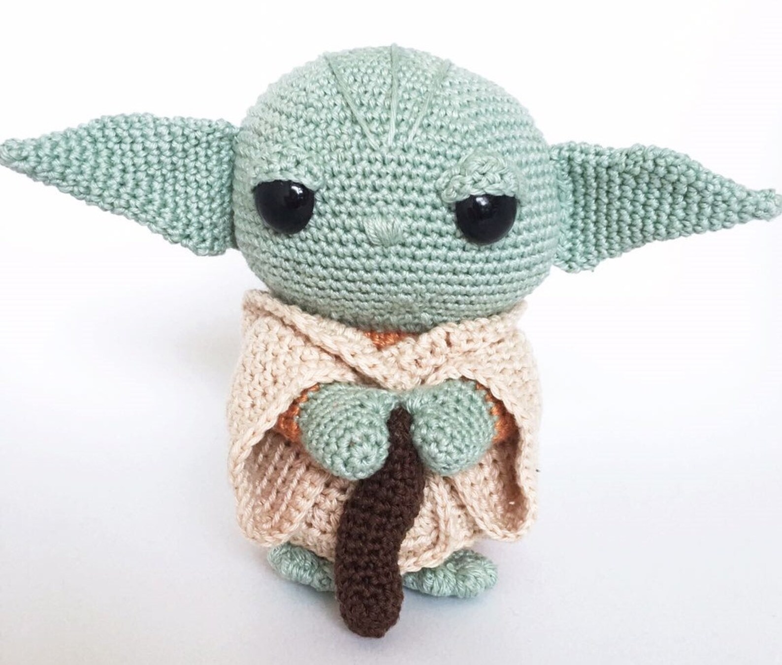 Yoda Crochet Pattern Dutch/english | Etsy