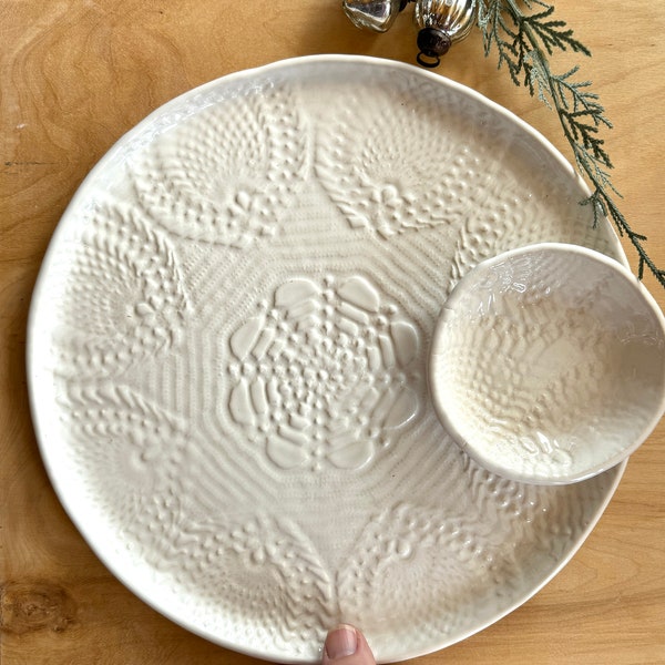 Lace Pottery - Etsy