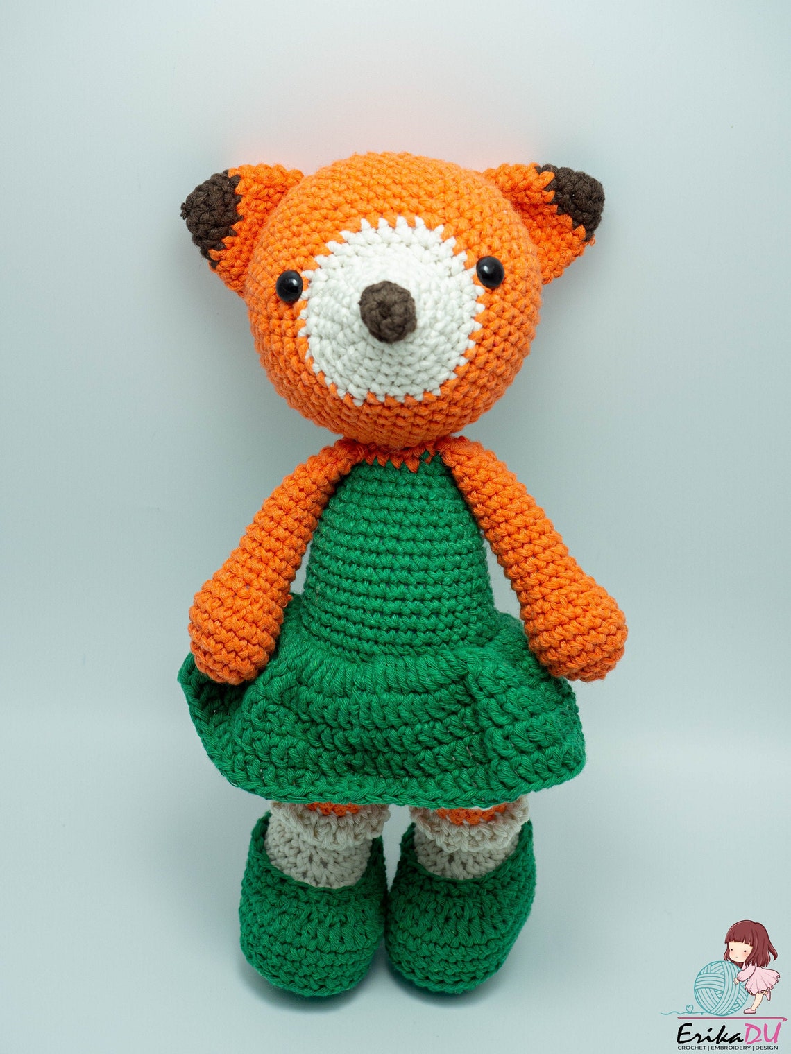Amigurumi Fox Pattern / Crochet Fox Pattern / Photo Tutorial / - Etsy