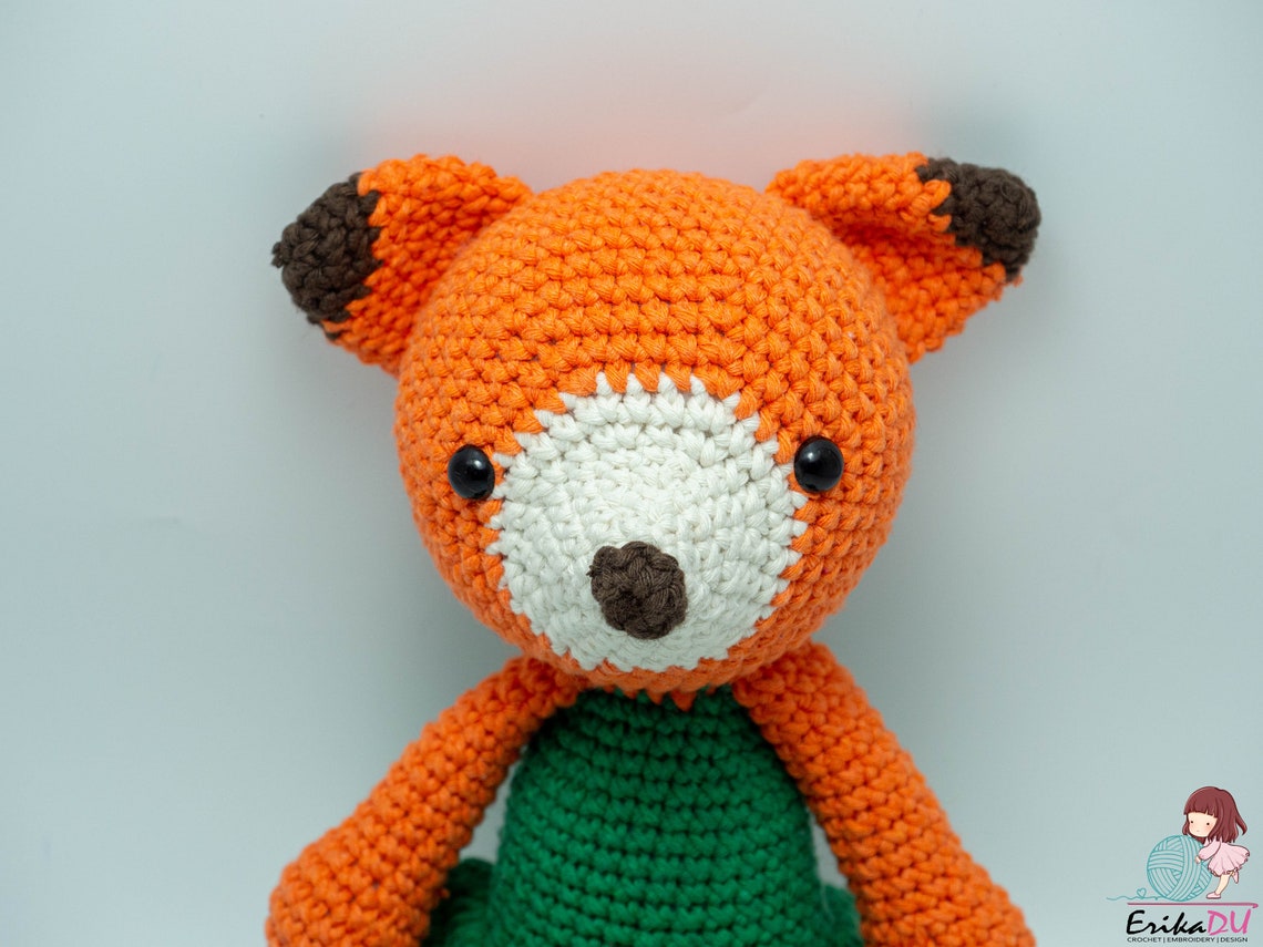 Amigurumi Fox Pattern / Crochet Fox Pattern / Photo Tutorial / - Etsy