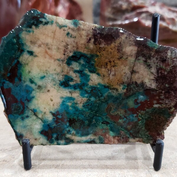 Chrysocolla Slab - Etsy