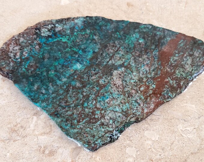 200g Chrysocolla Slab - Etsy