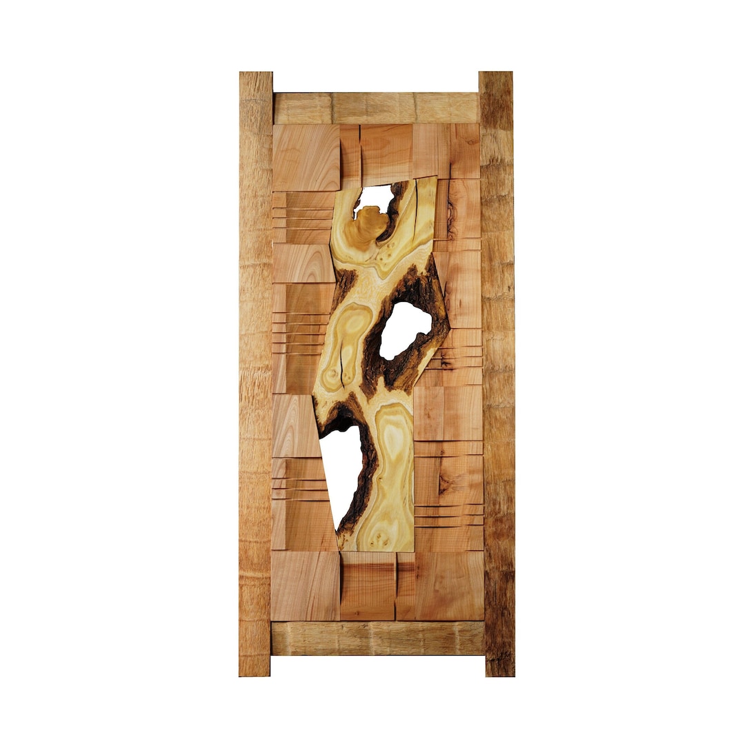 AUTHENTIC - Original Wood Wall Sculpture by Sava Draganov - Etsy