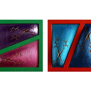 CROSS TENSION DIPTYCH - Original Wood Wall Sculptures by Nikolay ...