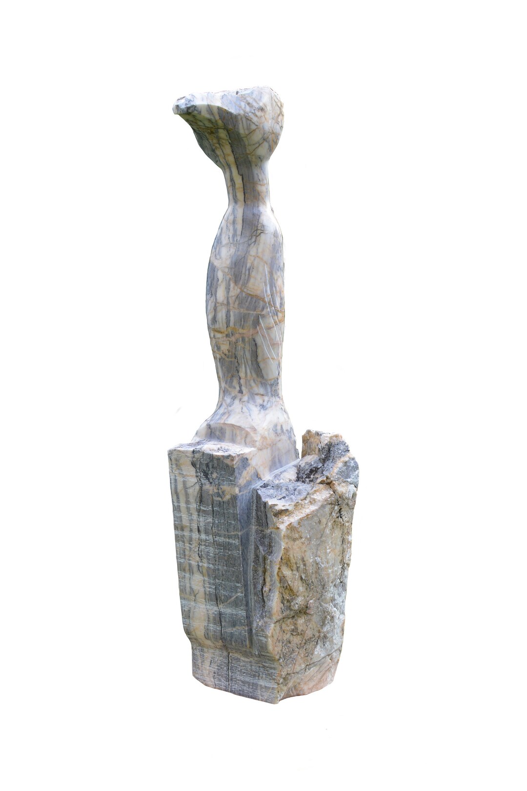 MAGNIFICENT FRIGATEBIRD - Original Marble Sculpture by Ognyan Chitakov ...
