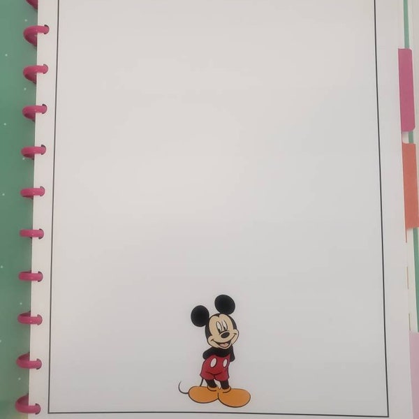 Mickey Mouse Printable Calendar - Etsy