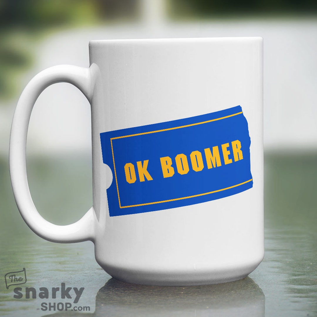 Ok Boomer Blockbuster Meme Mug - Etsy