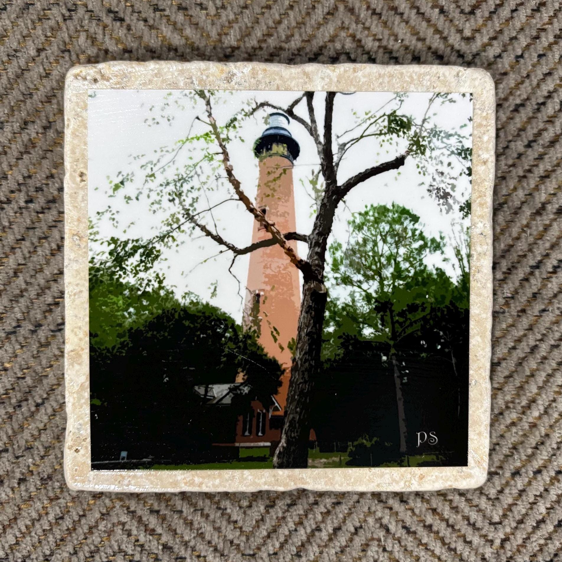 Outer Banks North Carolina Lighthouse Drink Coasters - Etsy