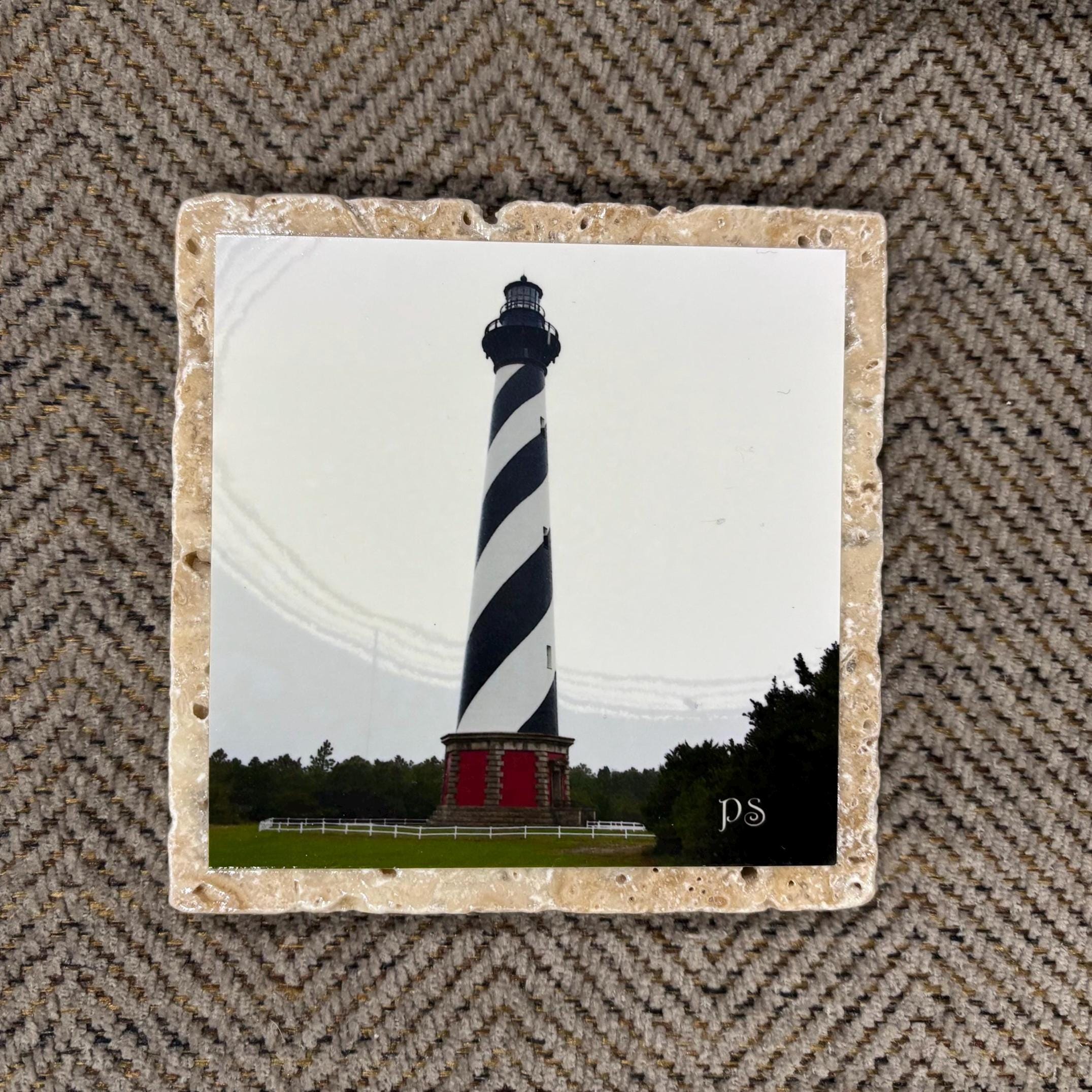 Outer Banks North Carolina Lighthouse Drink Coasters - Etsy