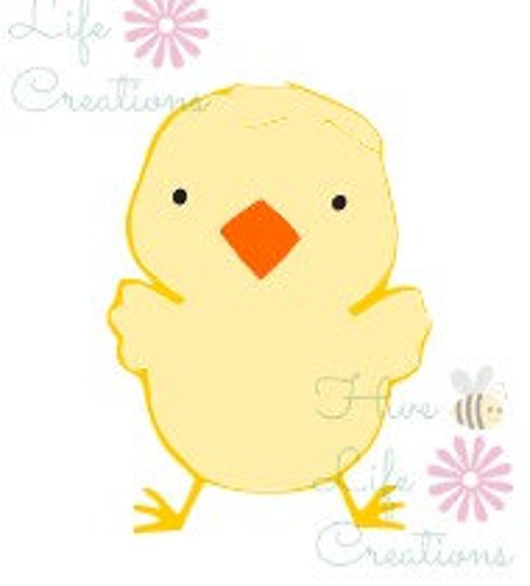 Chick Digital Download Cricut Silhouette Download DXF SVG - Etsy