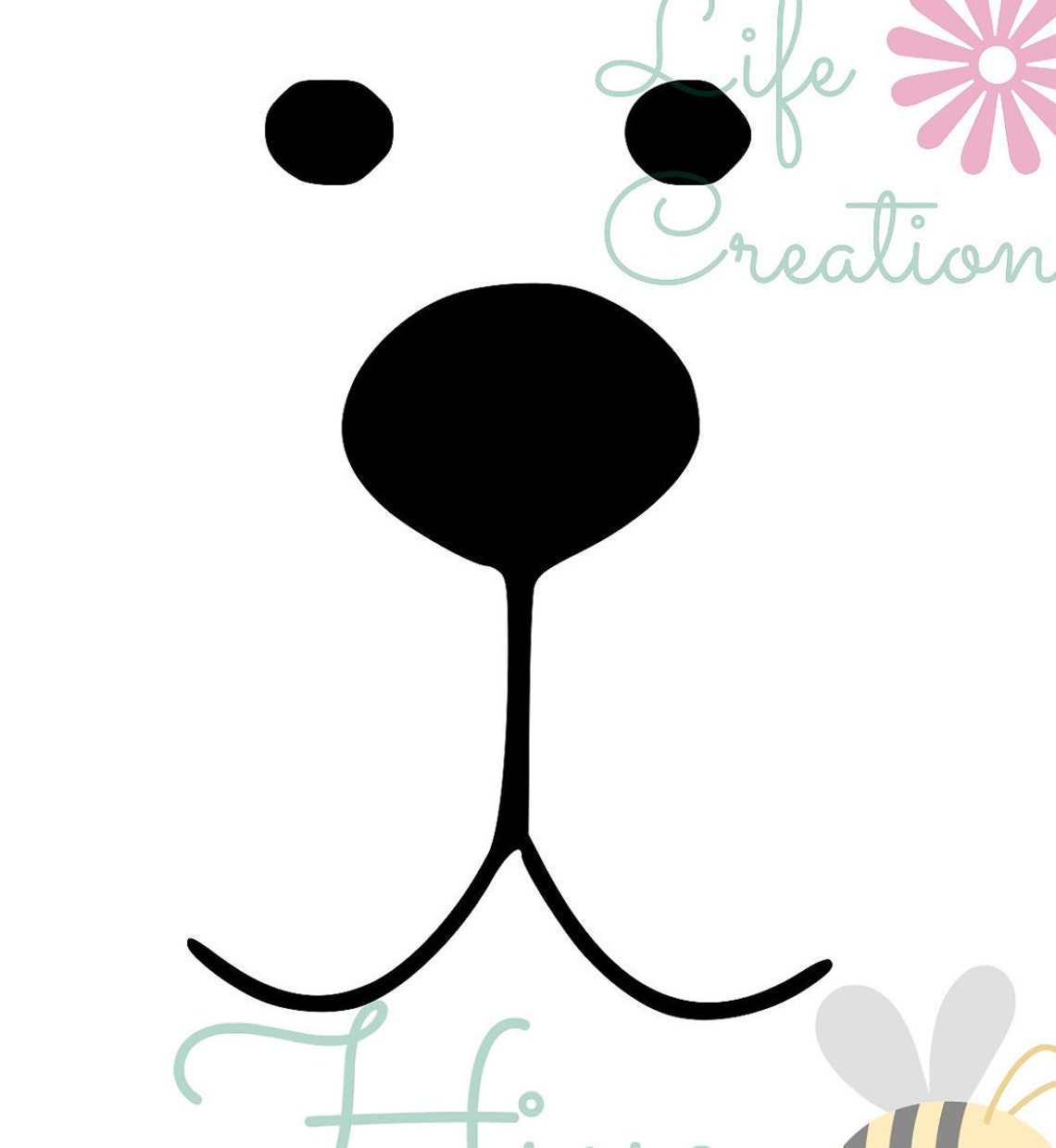 Bear Face Instant Download Bear SVG File Instant Download - Etsy Australia