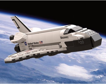 Mini Micro Space Shuttle Kit Brick Building Kit - Etsy