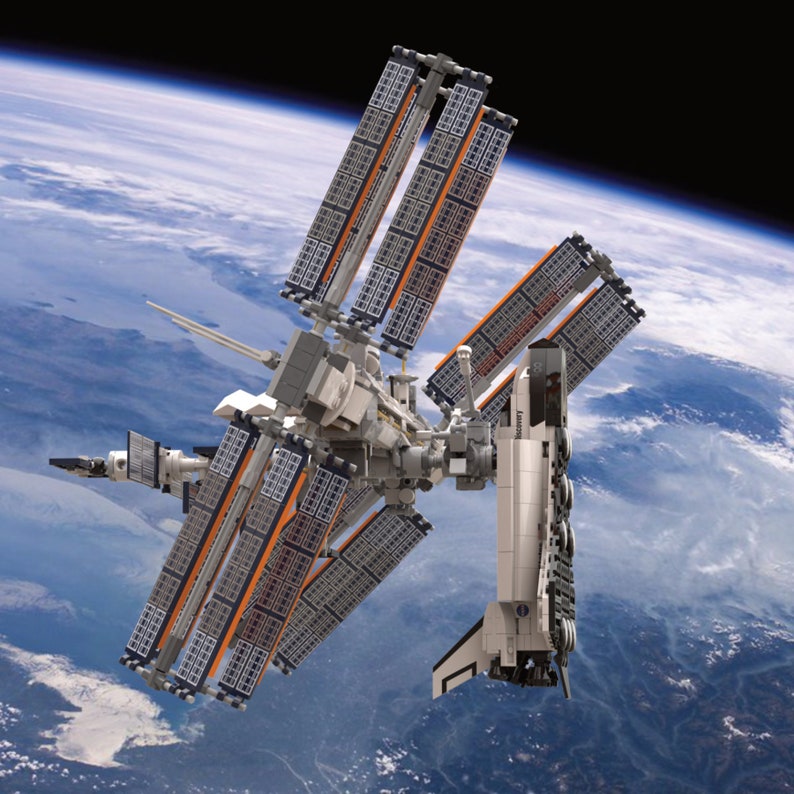 Space Shuttle Orbiter | Brick Building Kit - Etsy
