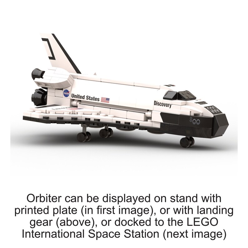 Space Shuttle Orbiter | Brick Building Kit - Etsy