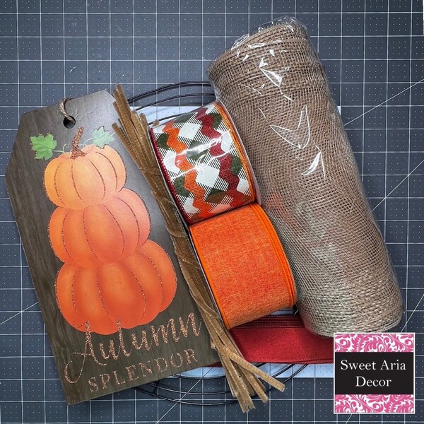 Autumn Wreath Kit - Etsy