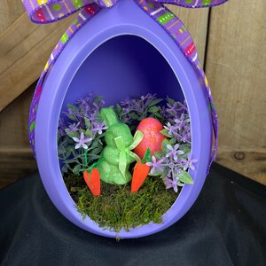 Easter Egg Arrangement, Kids Easter Decor, Cut Out Easter Egg ...