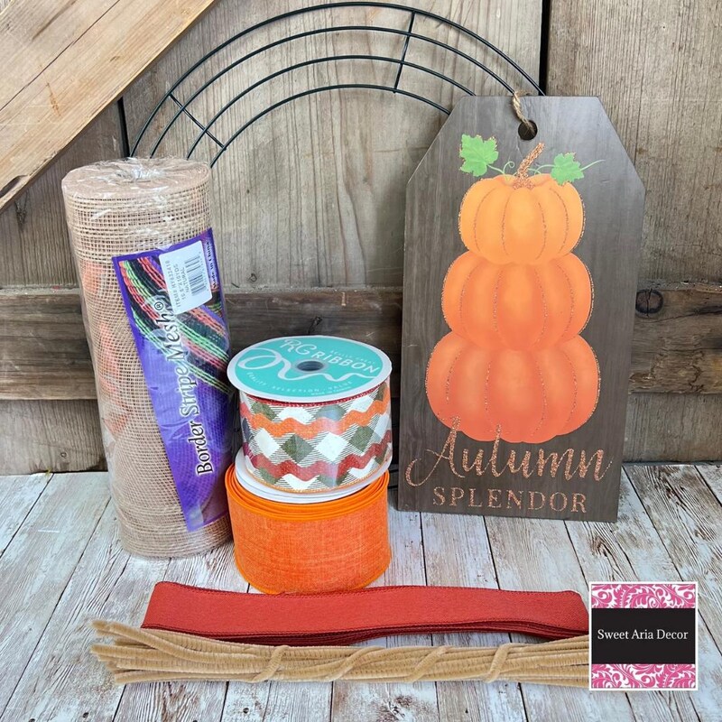 Autumn Wreath Kit - Etsy