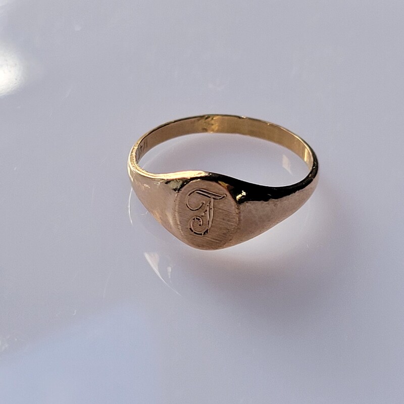 Vintage P Engraved Jewelry - Etsy