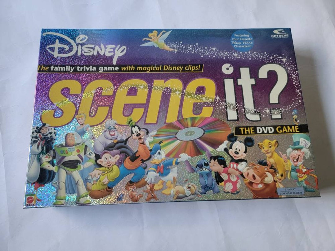 Disney Scene It DVD Board Game first Edition, New Sealed Disney Puzzle ...