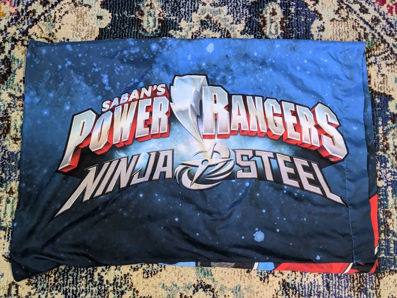 Power Ranger Bed Set Mighty Morphin Power Rangers Twin Single Bed Sheet ...