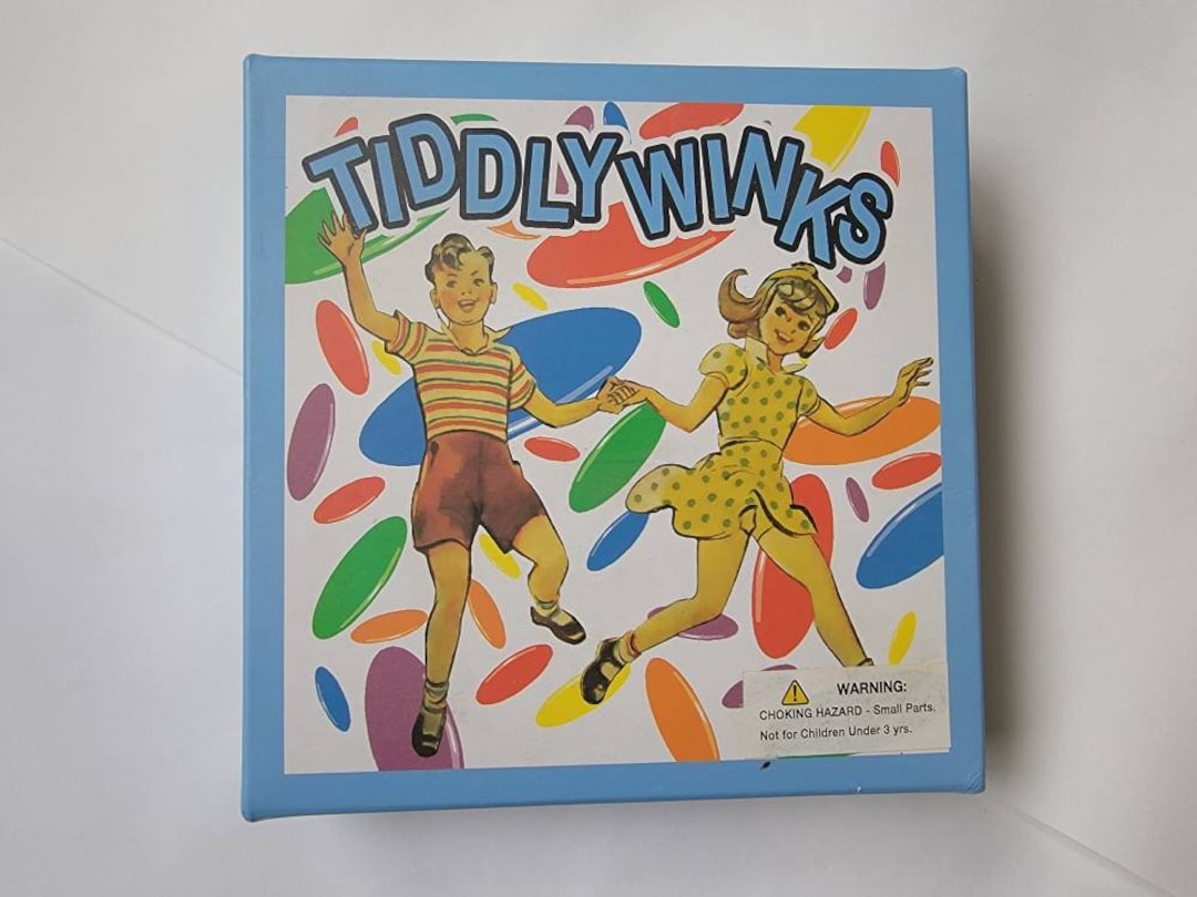 Tiddly Winks Retro Range Based on Edition From the 1950's Childs Game ...