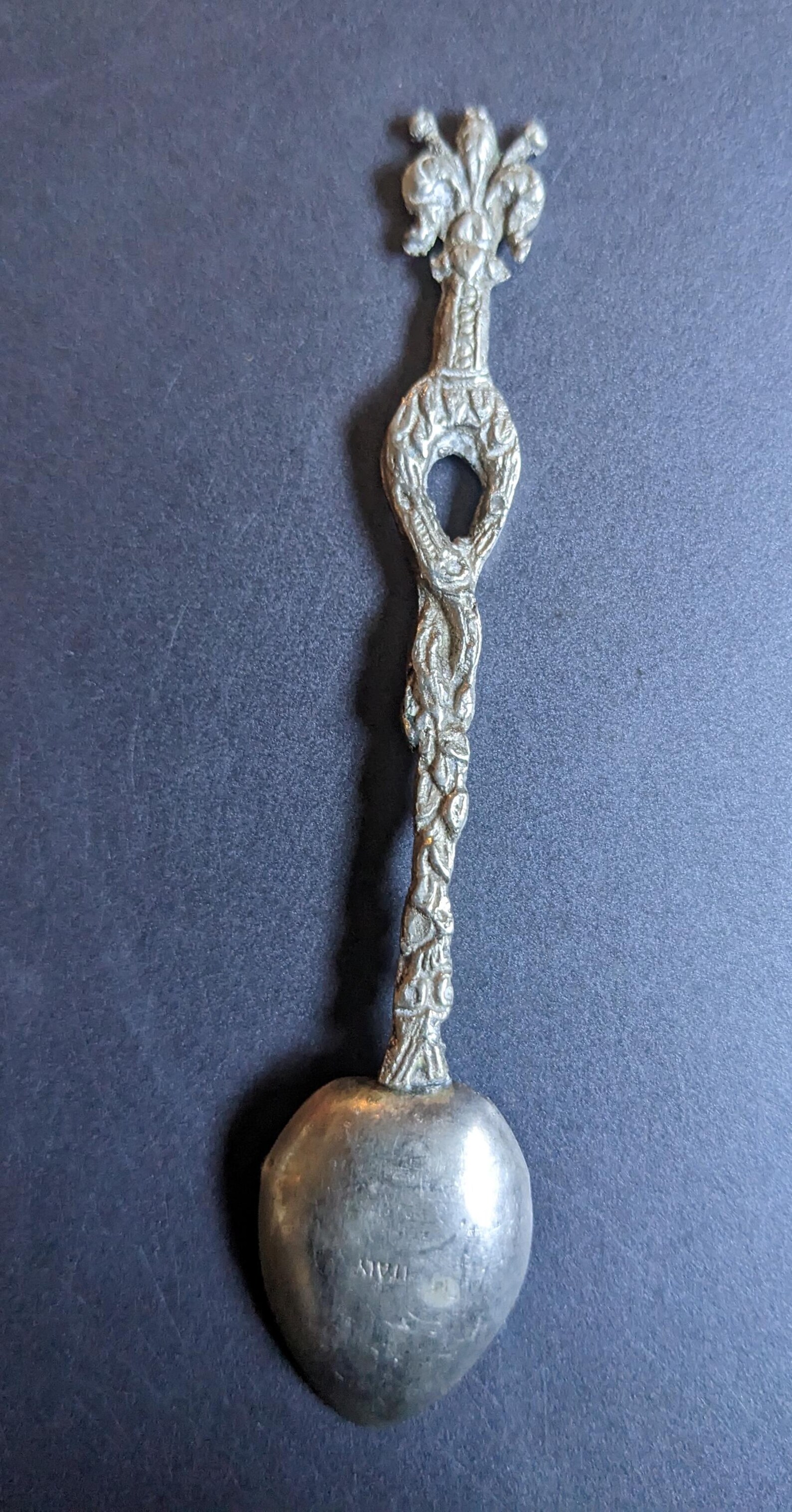 Vtg Antique Italy Handcraft ITALY Spoon Wedding Souvenir Collectible ...