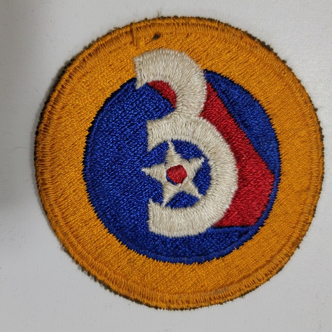 Vtg WWII US Army 3rd Air Force Patch Air Corps Military Uniform Patch ...