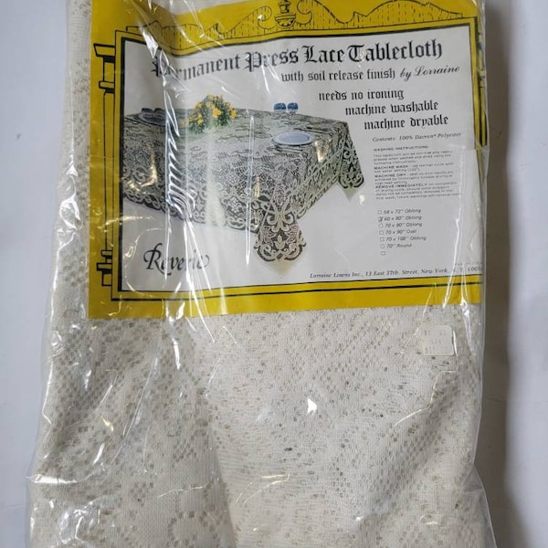 Lace Tablecloth - Etsy