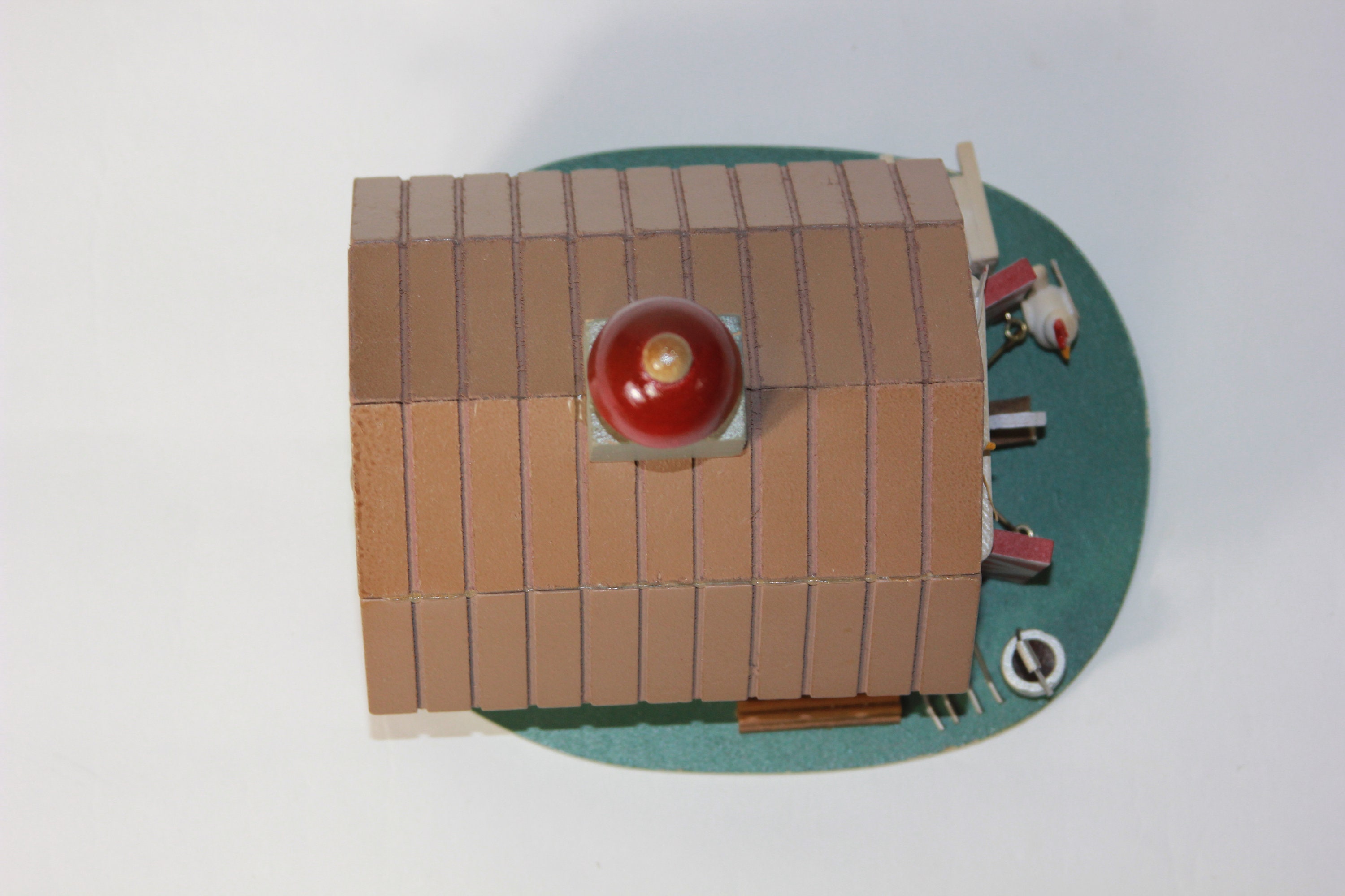 Vtg Midwest Wood Music Box Barn With Animals Red Barn Music - Etsy